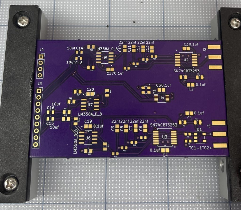 Tayloe Mixer Frontend for the Supercon 2023 Vector Scope Badge – Tea ...